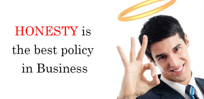 Honesty is the best policy in business » The Thrive